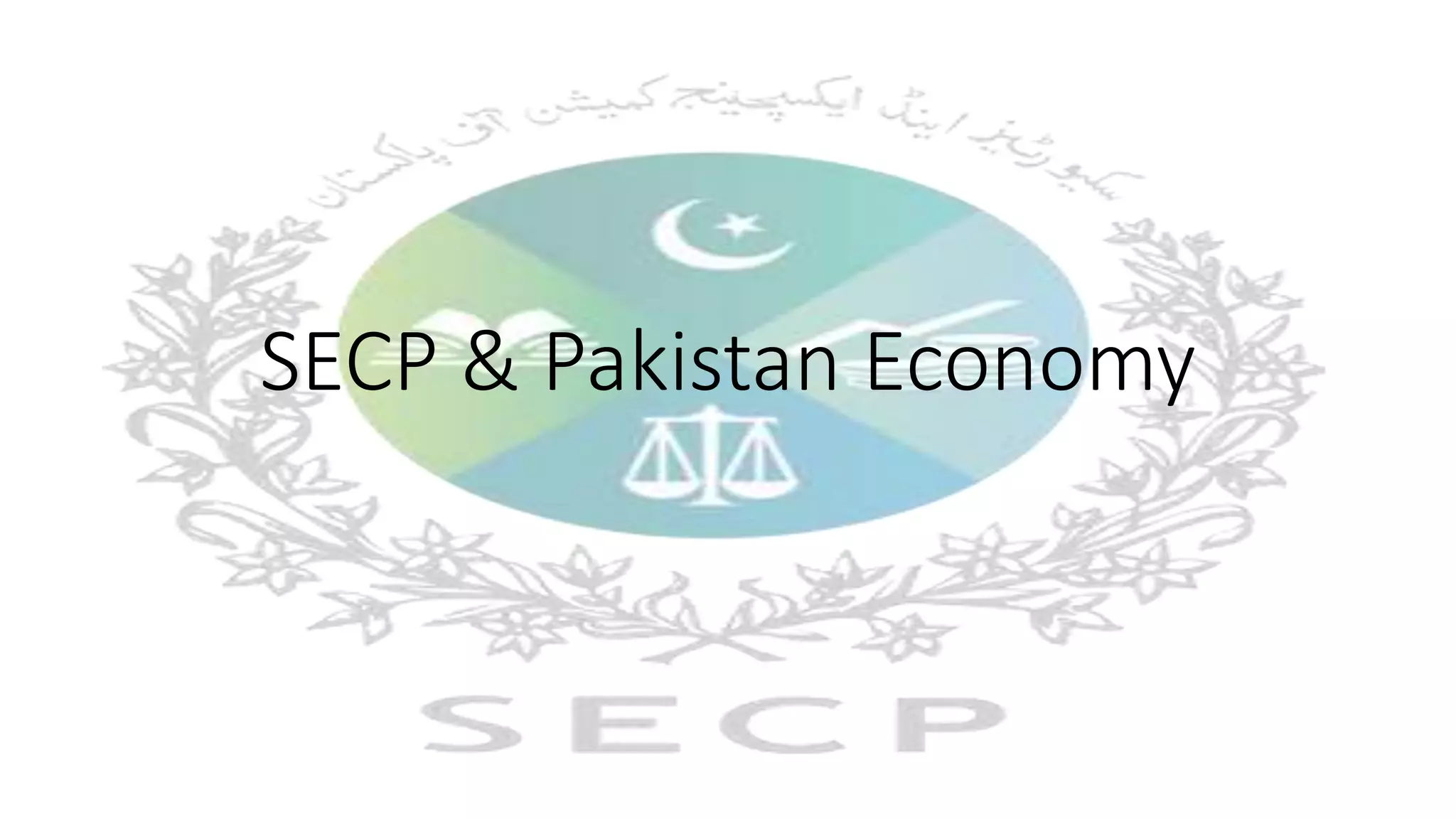 security exchange commision (SECP) | PPTX