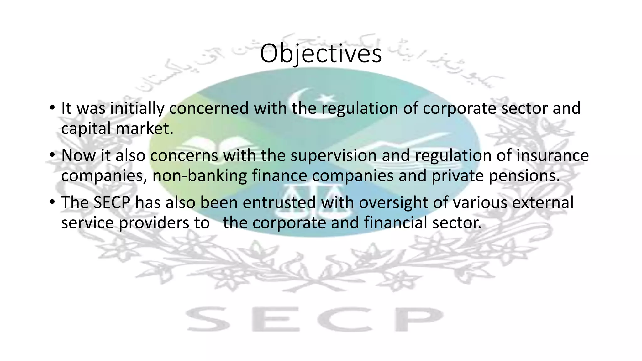 security exchange commision (SECP) | PPTX