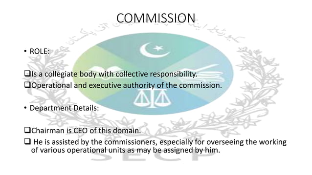 security exchange commision (SECP) | PPTX | Business Accounting ...