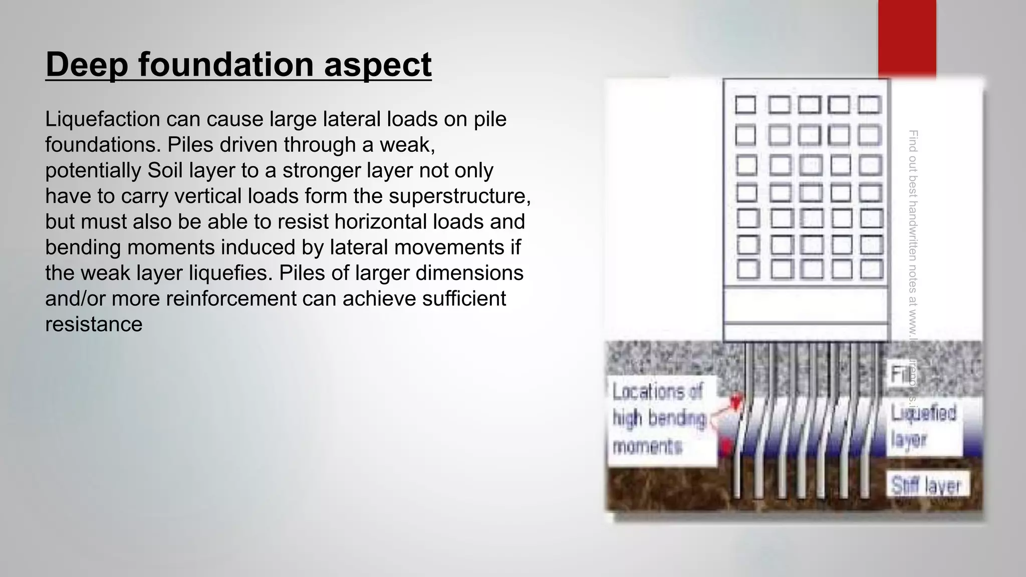Power point presentation on Soil Liquefaction | PPTX | Geology | Science