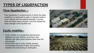 Power point presentation on Soil Liquefaction | PPTX