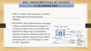 Drug excipient interaction | PPTX