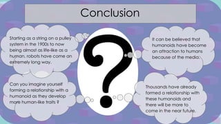 Student Presentation: AI, Humanoids | PDF