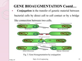 bioaugmentation as remediation technology | PPTX