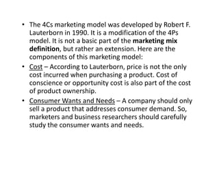 Marketing mix 4p's of marketing | PDF