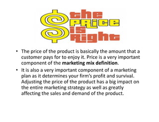 Marketing mix 4p's of marketing | PDF