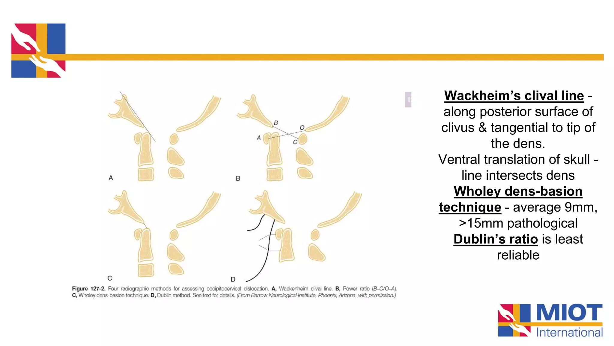 Injuries at occipitocervical junction | PPTX