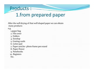 Development of building model by using paper pulp | PDF
