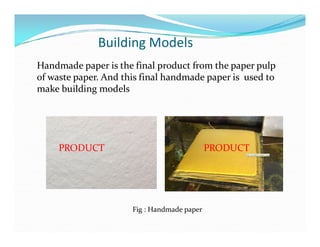 Development of building model by using paper pulp | PDF
