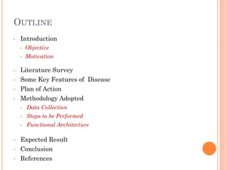 DISEASE PREDICTION SYSTEM USING DATA MINING | PPTX
