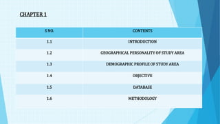 LEVEL OF INFRASTRUCTURE DEVELOPMENT AND ASSESSING HEALTH CONDITIONS IN ...