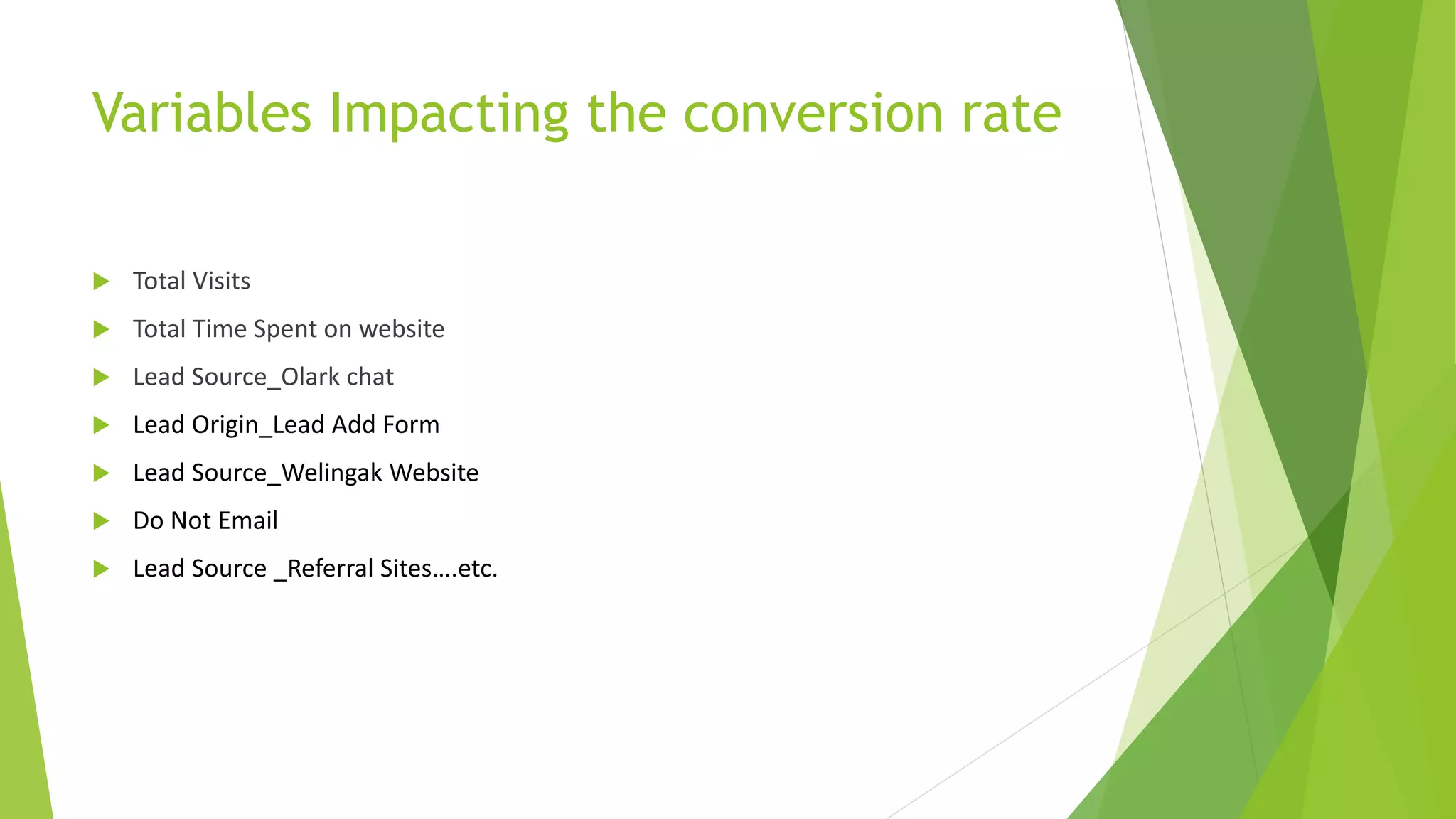 Lead Scoring Case Study | PPTX