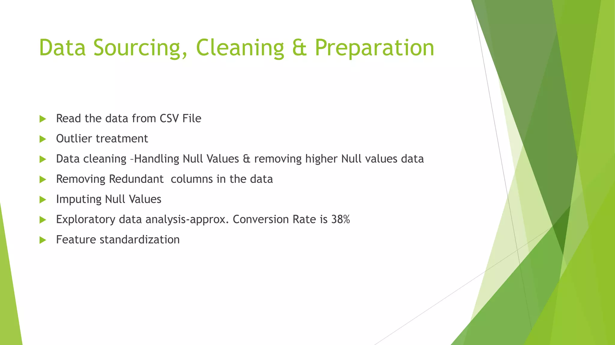 Lead Scoring Case Study | PPTX