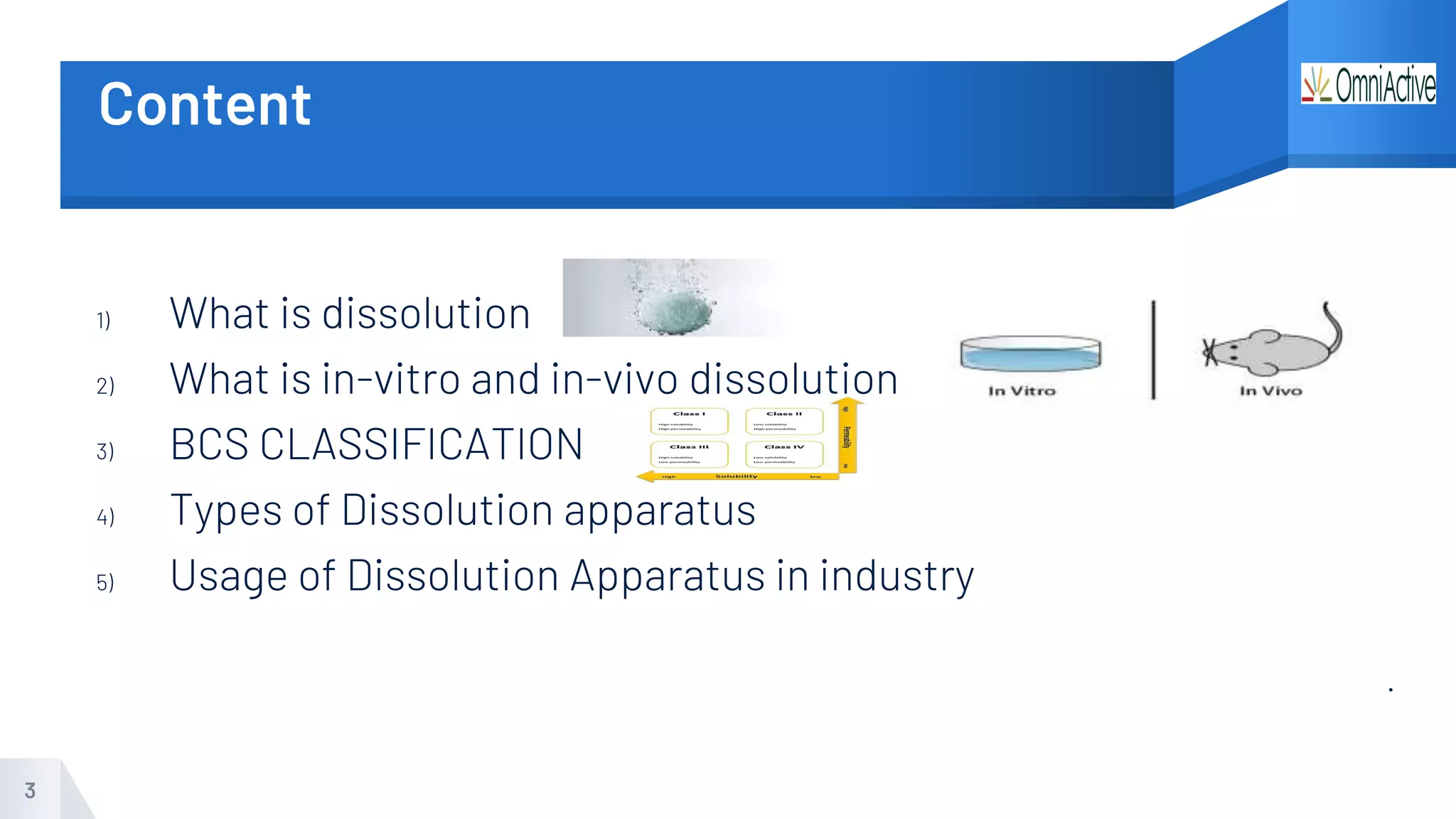 Dissolution in Pharma Industry | PPTX