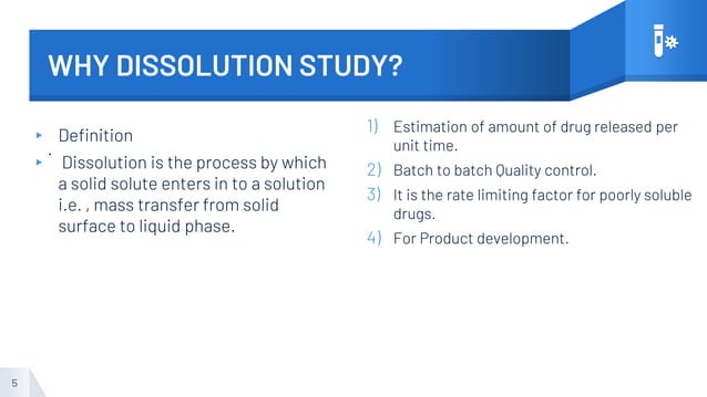 Dissolution in Pharma Industry | PPTX