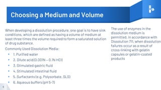 Dissolution in Pharma Industry | PPTX