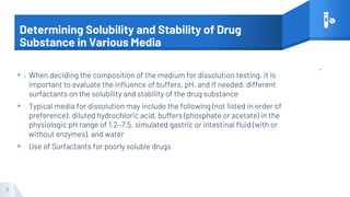 Dissolution in Pharma Industry | PPTX