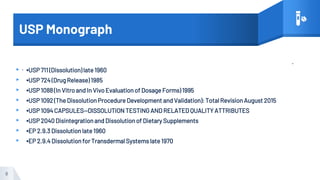 Dissolution in Pharma Industry | PPTX