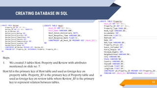 AIRBNB DATA WAREHOUSE & GRAPH DATABASE | PPTX