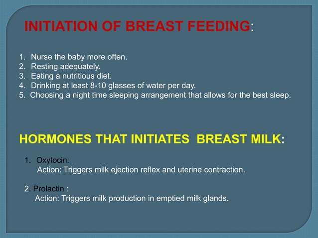 LACTATION MANAGEMENT | PPTX