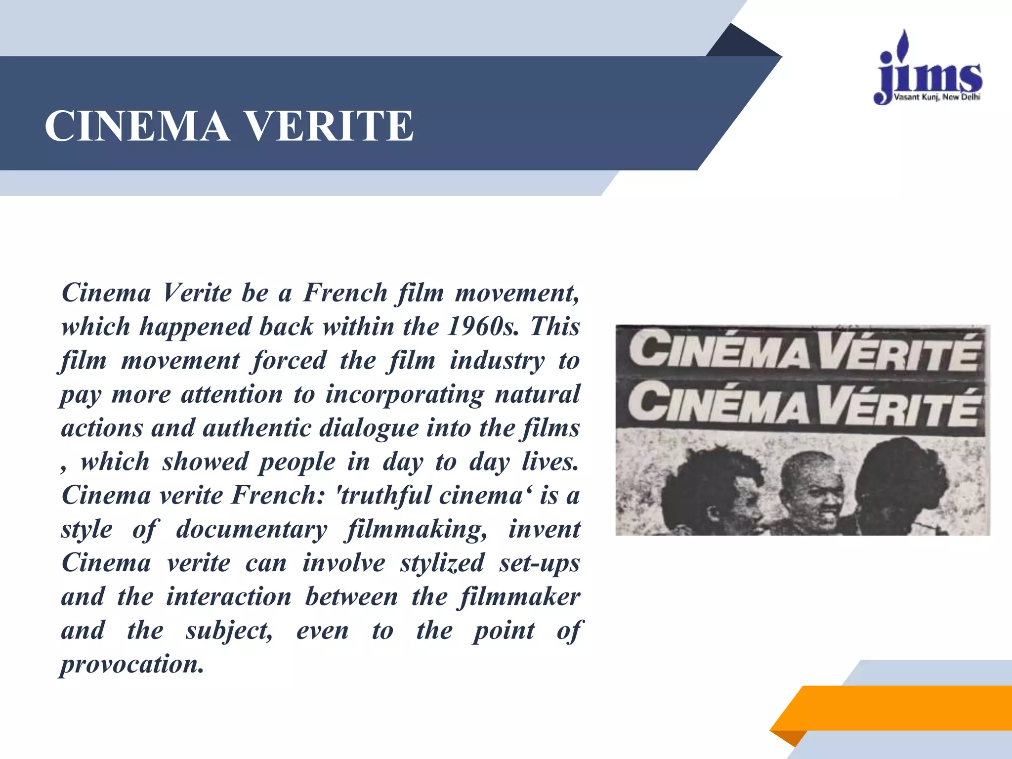 NEO-REALISM,CINEMA VERITE AND MISE-EN-SCENE.pptx