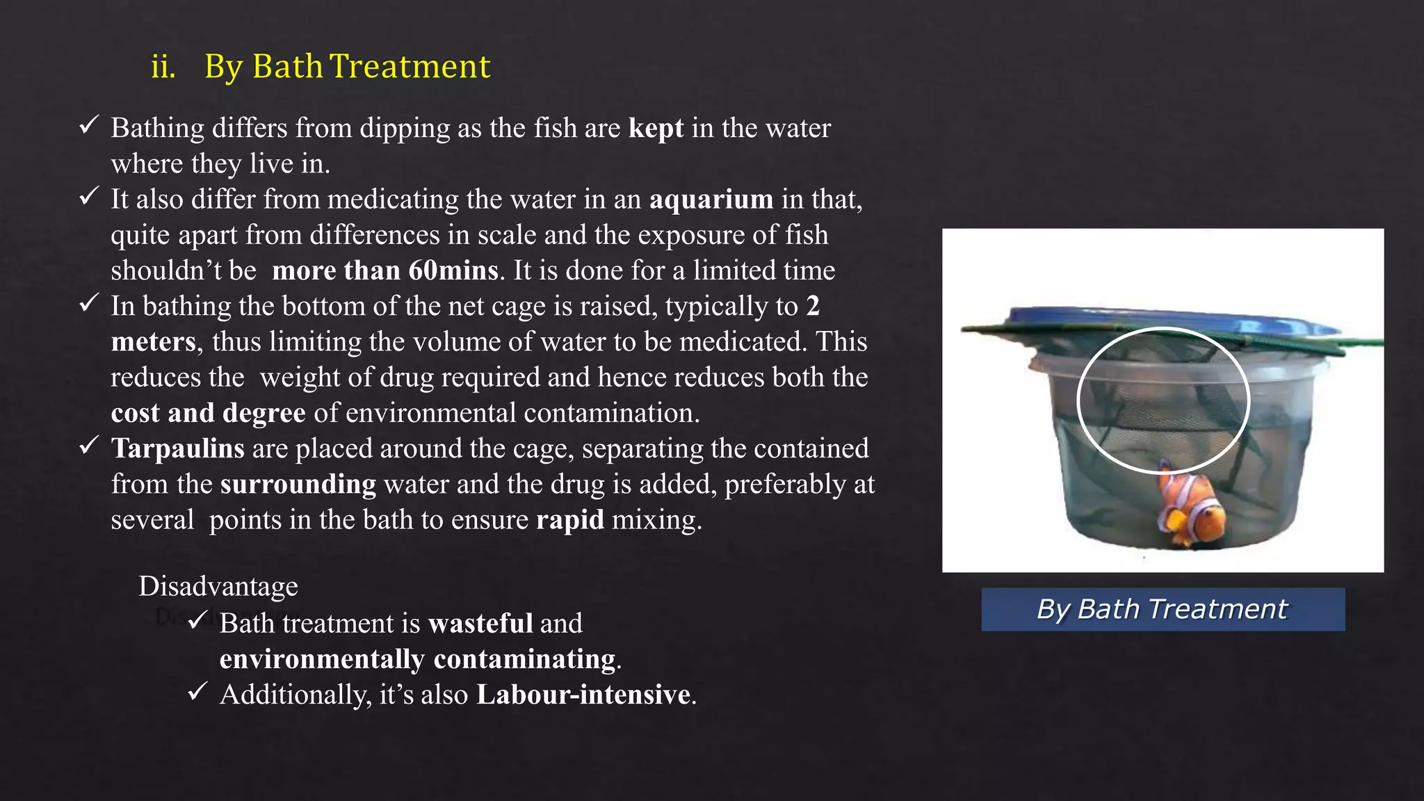 ROUTE OF ADMINISTRATION OF DRUGS AND METHOD OF APPLICATION TO FISH | PPTX