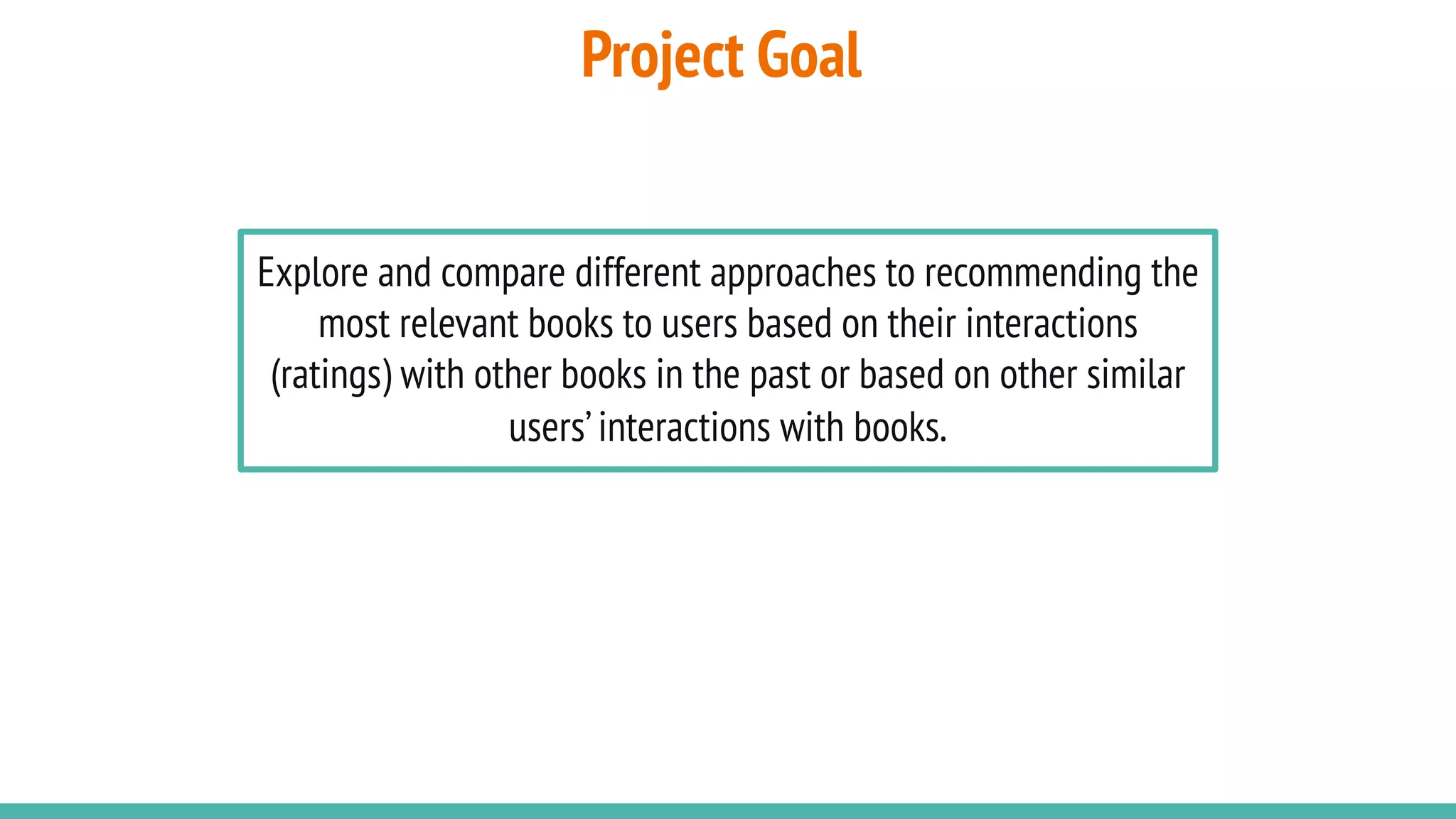 Book Recommendation Engine | PDF