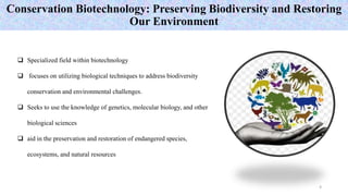 Conservation Biotechnology: DNA and Tissue Bank, DNA Barcoding , DNA ...