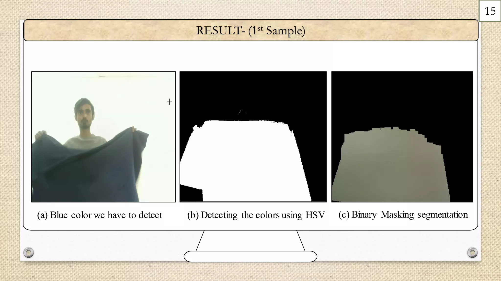 Color Detection & Segmentation based Invisible Claok | PDF
