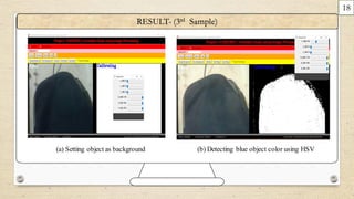 Color Detection & Segmentation based Invisible Claok | PDF