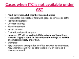final ppt of input tax credit in gst law.pptx