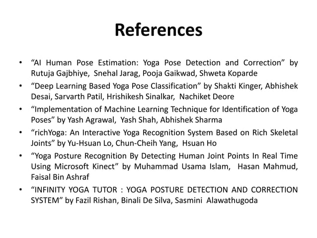 Yoga pose detection using deep learning project PPT.pptx