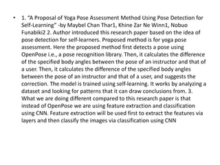 Yoga pose detection using deep learning project PPT.pptx