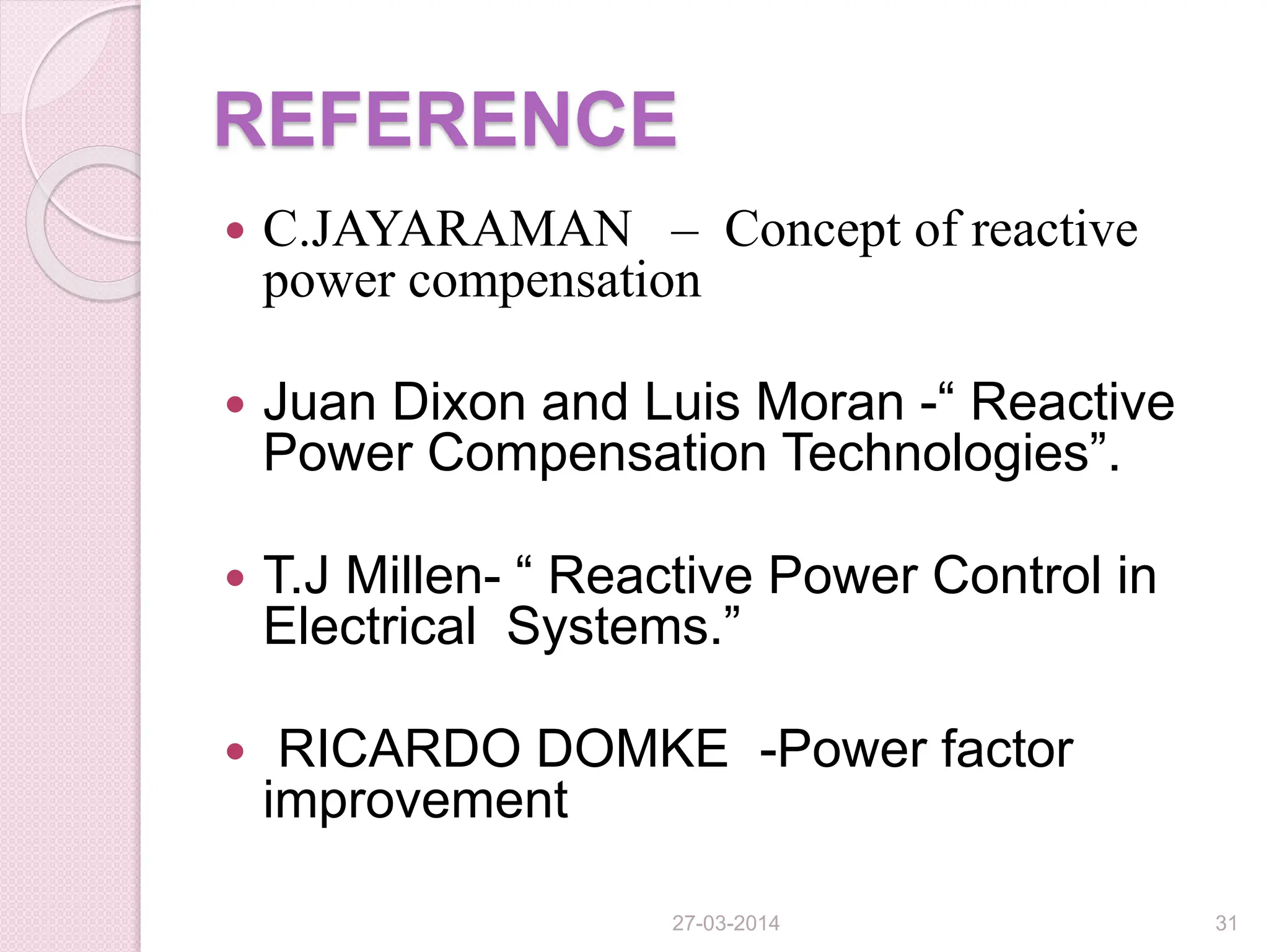 Power factor improvement method using synchronous condenser | PPTX