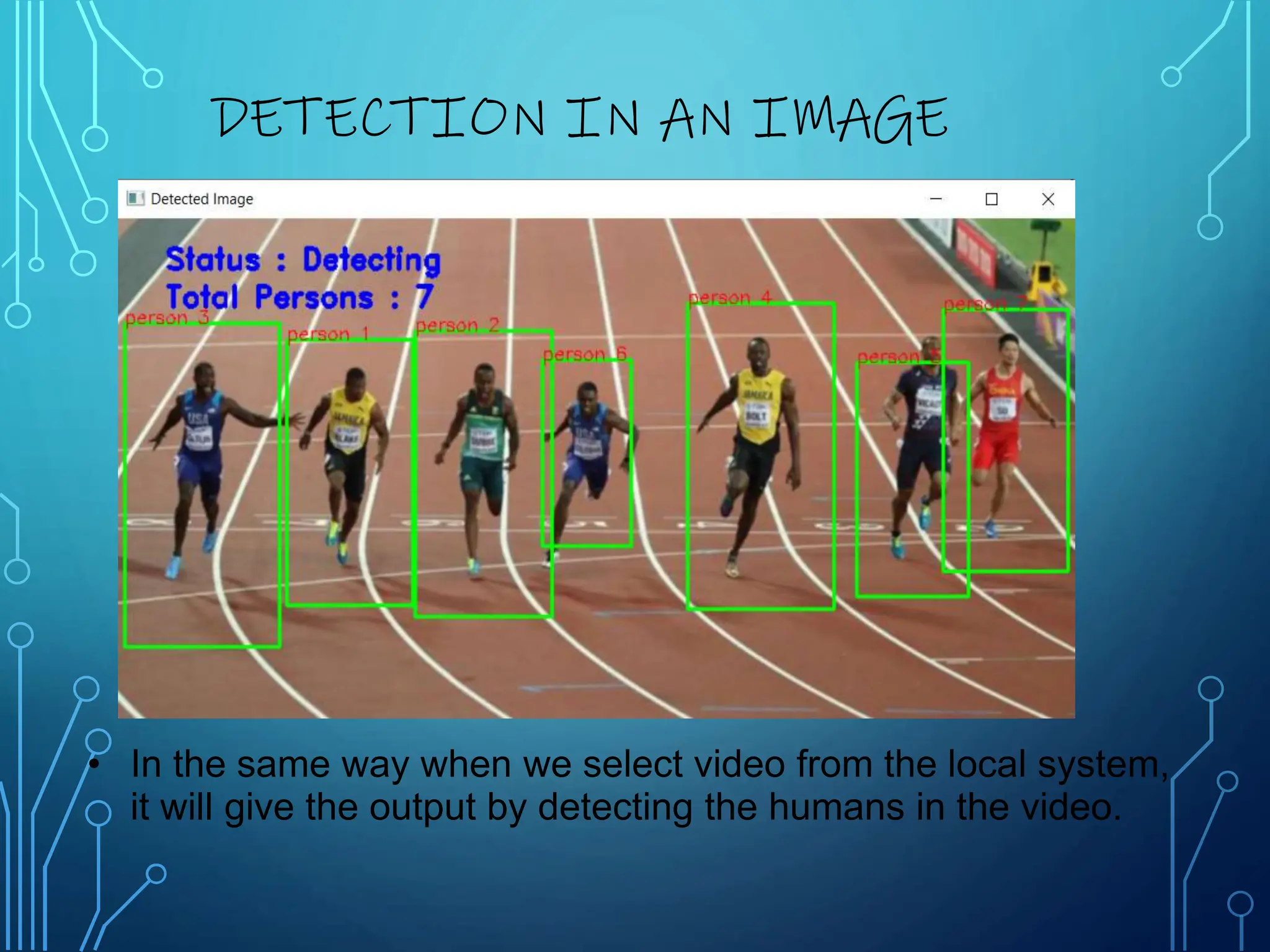 Final PPT.ppt about human detection and counting | PPT