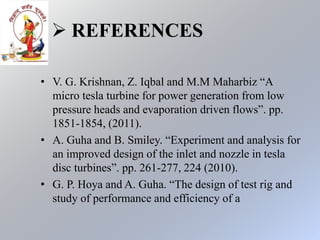 Seminar on TESLA TURBINE proto and working | PPTX | Physics | Science