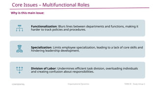 Organisation dynamics ppt on behaviorral aspects | PPTX
