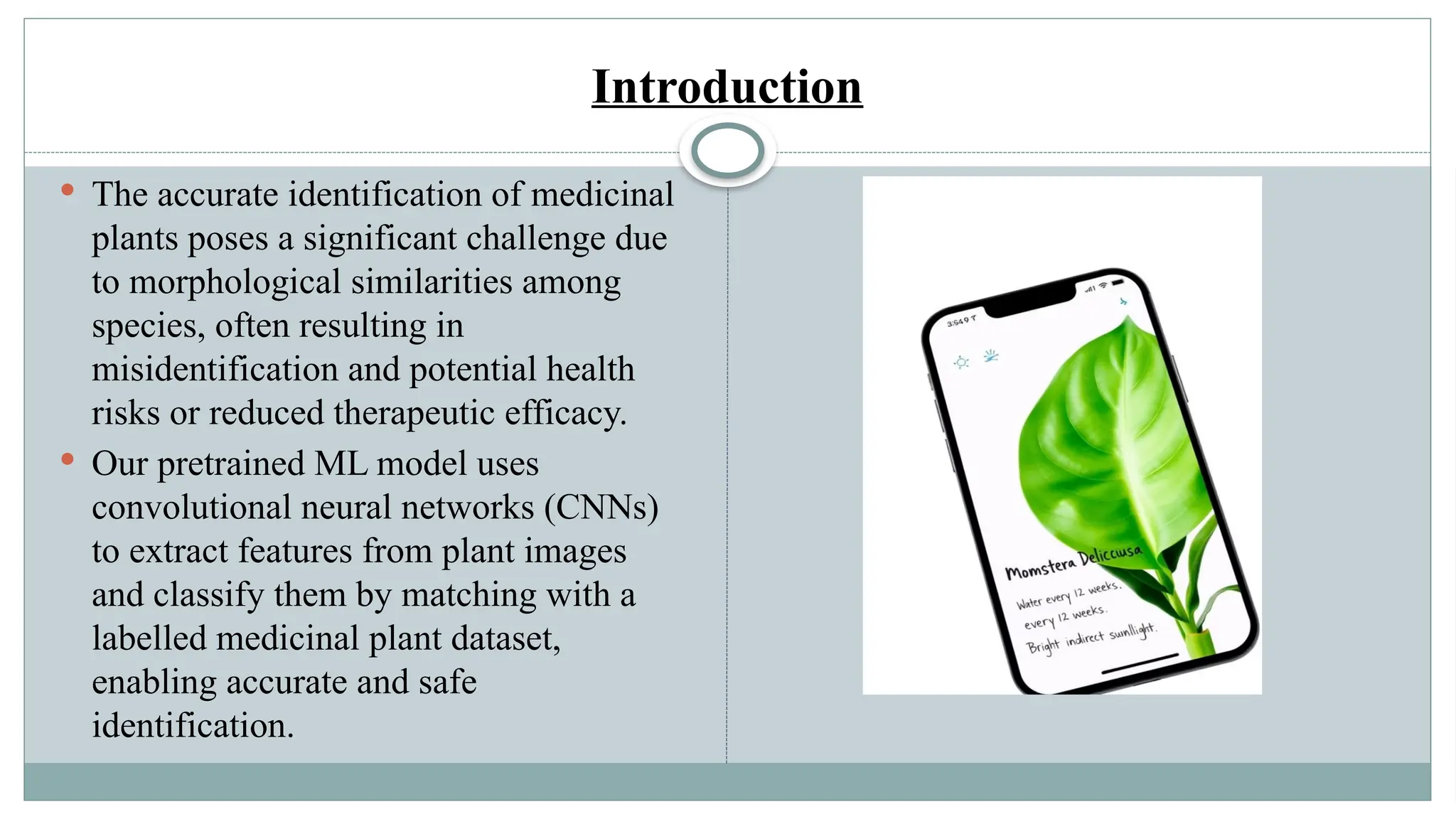ai based medical plant detection system for plants | PPTX