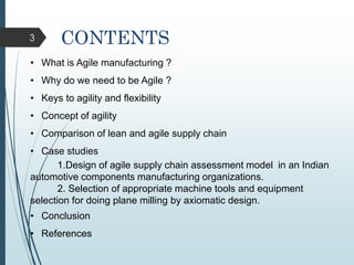 Agile manufacturing(1) | PPTX