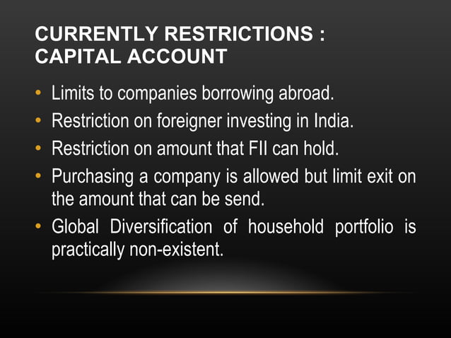 Final ppt currency-convertibility | PPT