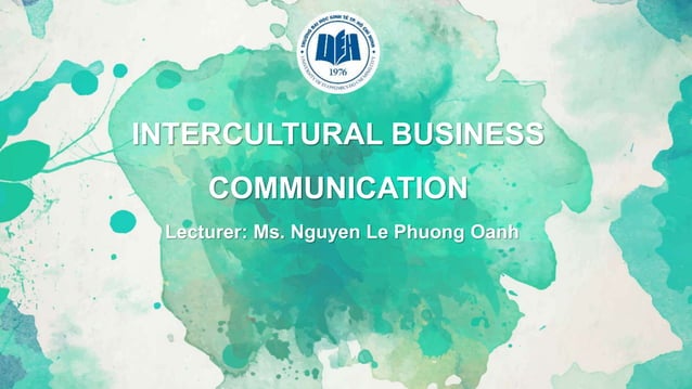 Intercultural business communication | PPTX | Business | Business and ...