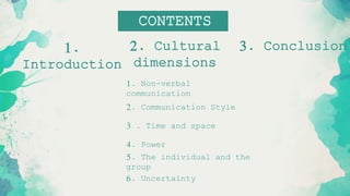 Intercultural business communication | PPTX