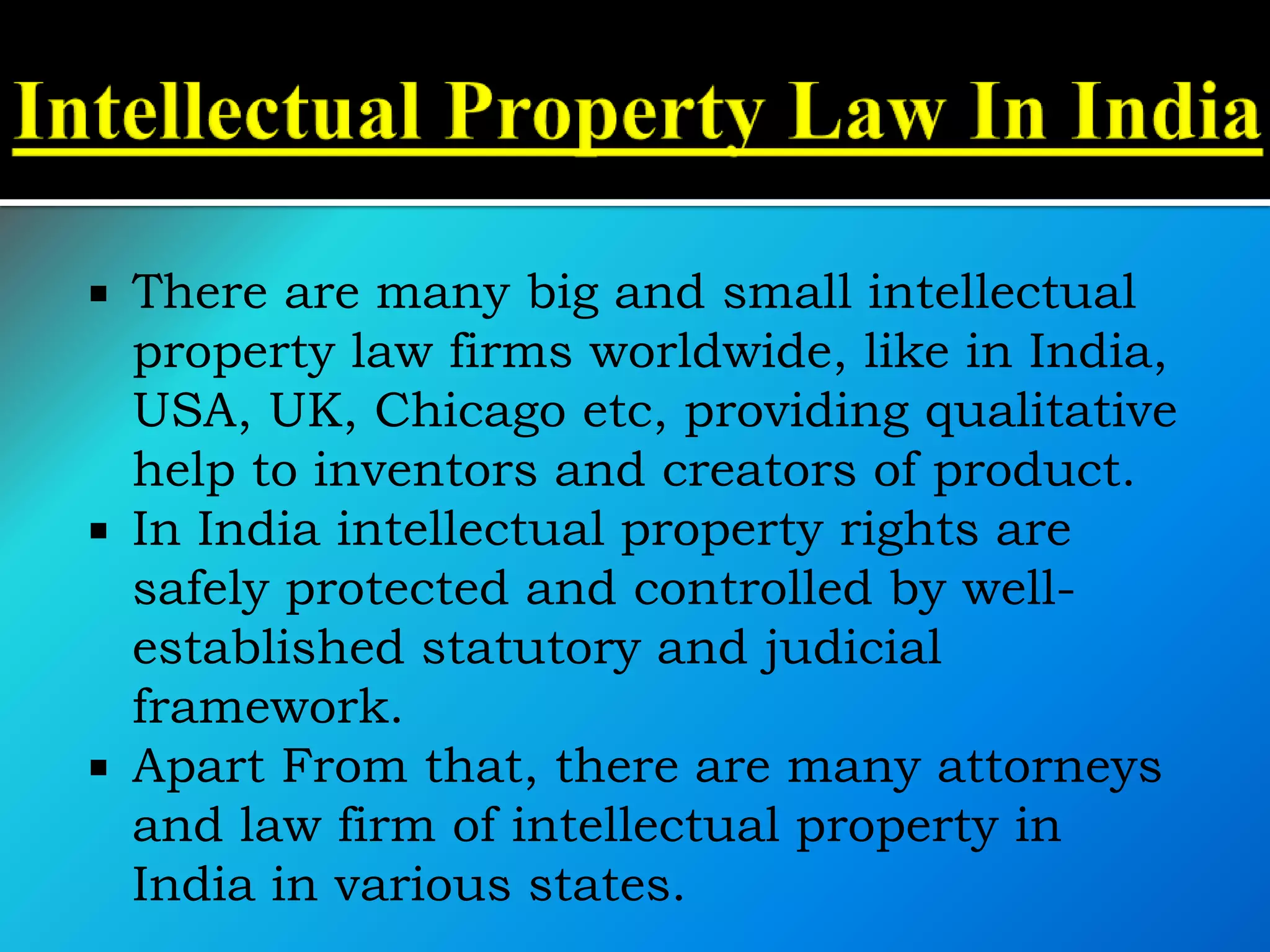 Intellectual Property Rights | PPTX