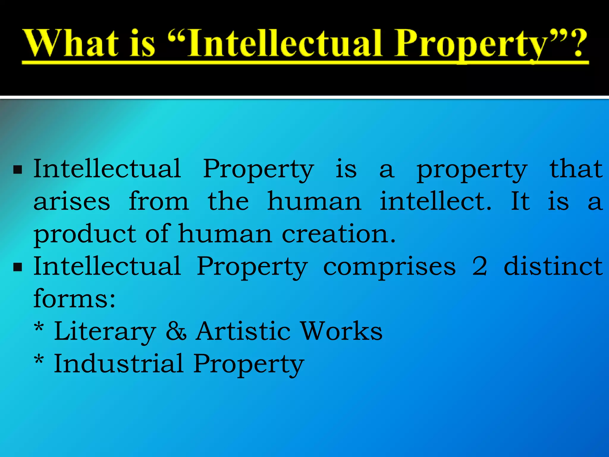 Intellectual Property Rights | PPTX