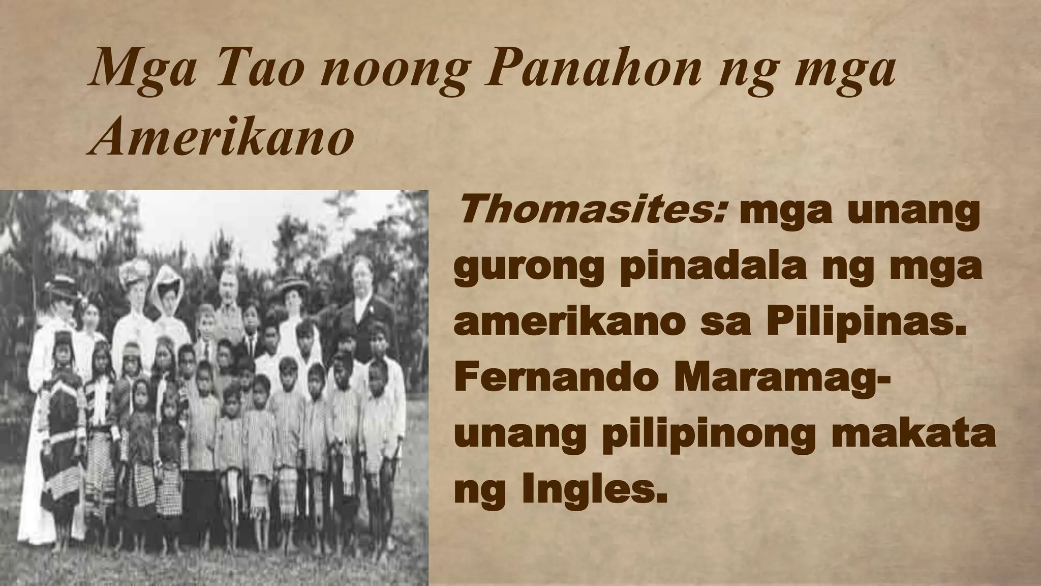 panahon ng pananakop ng mga amerikano at impluwensya nila | PPTX