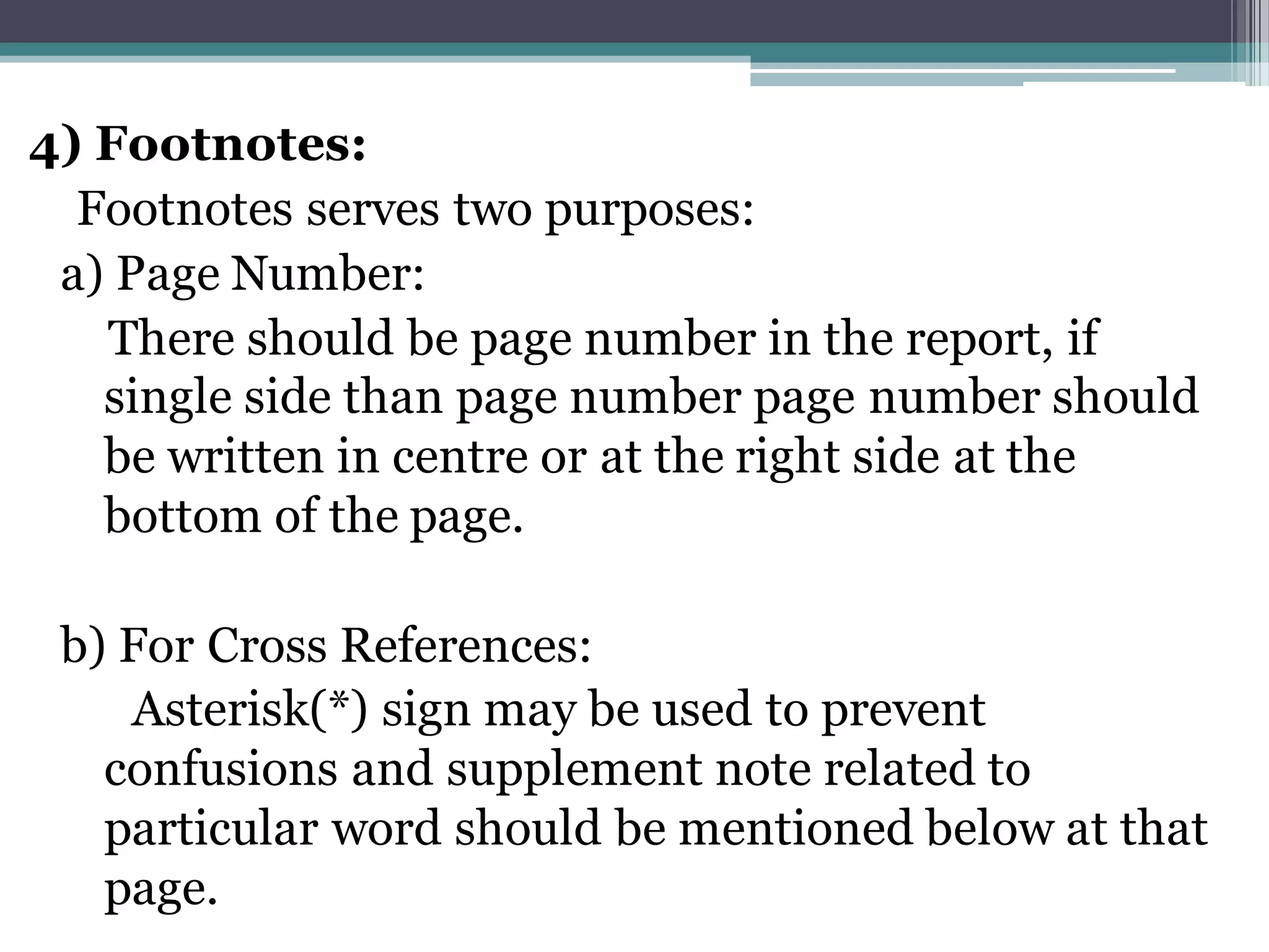 Ppt on Report Writing | PDF