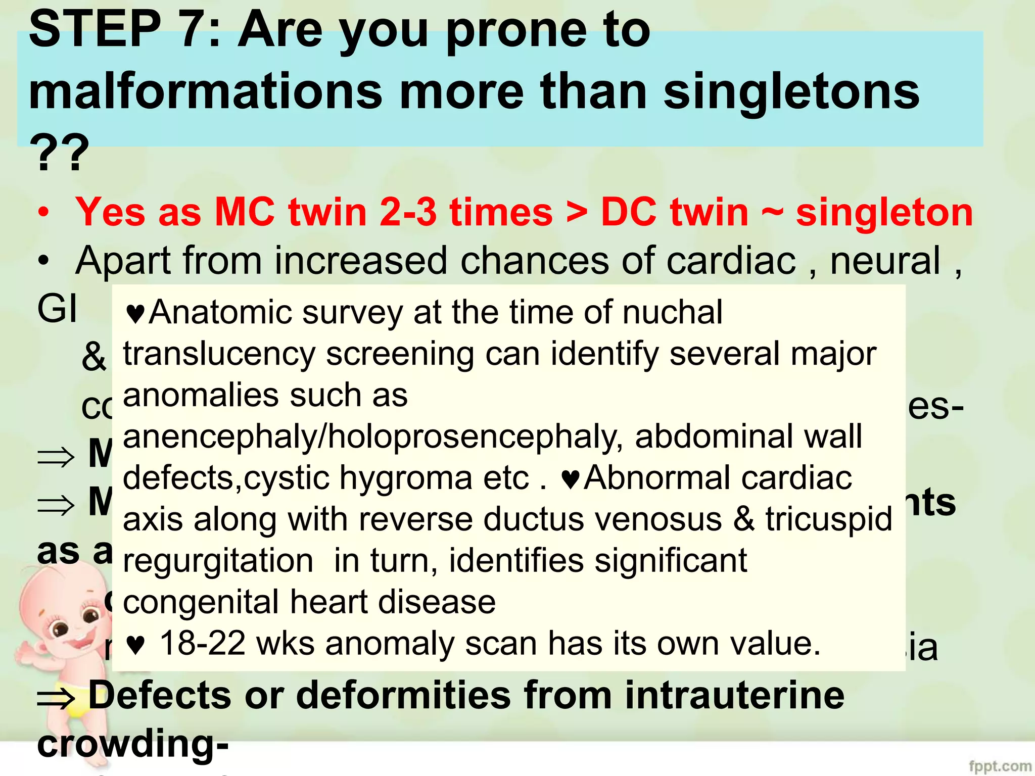 ROLE OF ULTRASOUND IN MULTIFETAL GESTATION - WHAT AN OBSTETRICIAN SHOULD KNOW ? | PPTX
