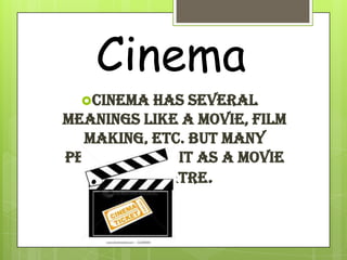 Mass Media and Cinema | PPTX
