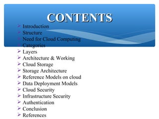 CLOUD COMPUTING AND STORAGE | PPT