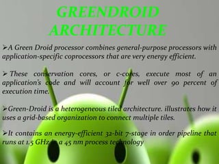 GreenDroid | PPTX